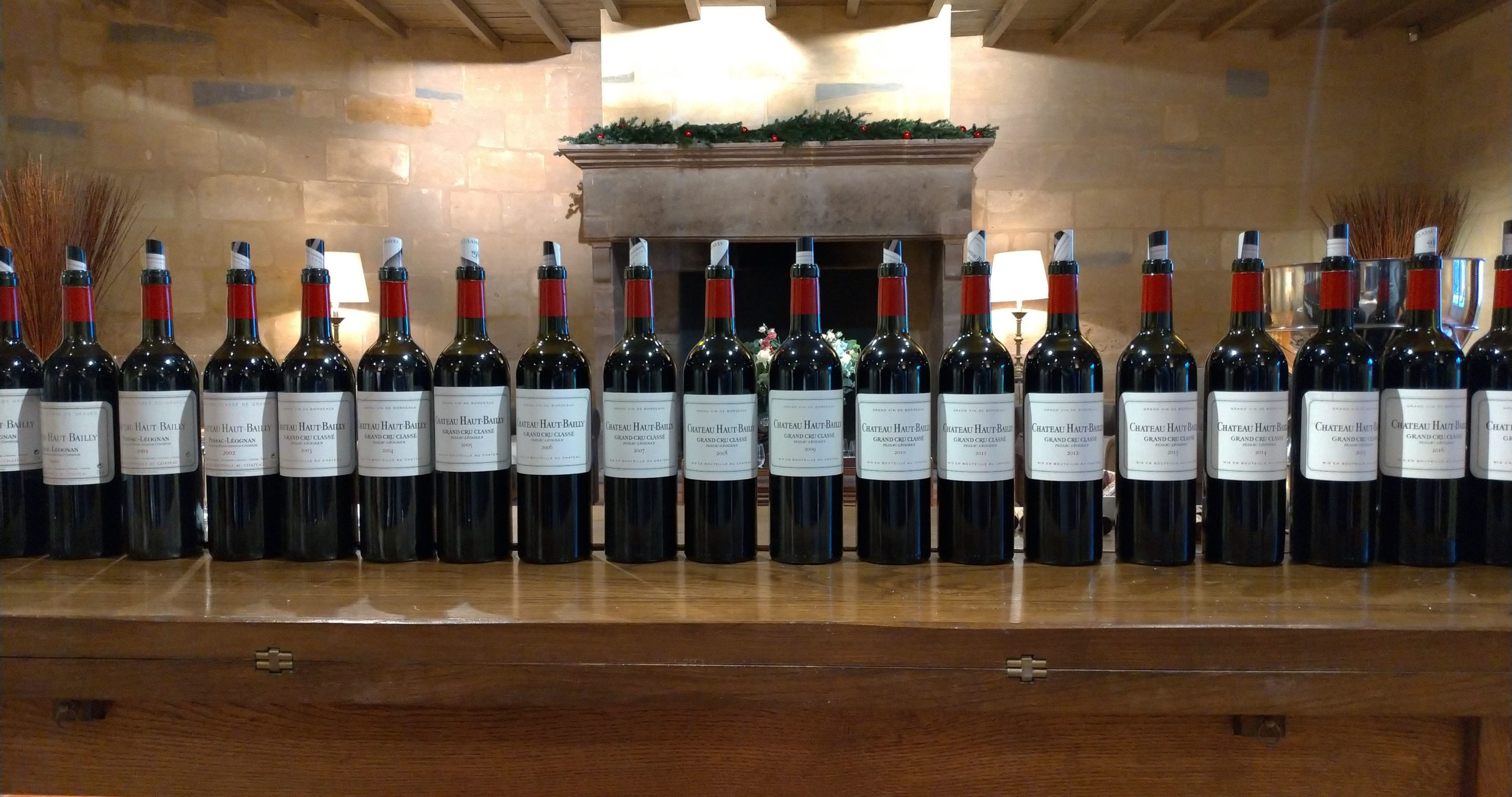 Château Haut-Bailly de 1998 à 2017 - Hommage à Bob Wilmers